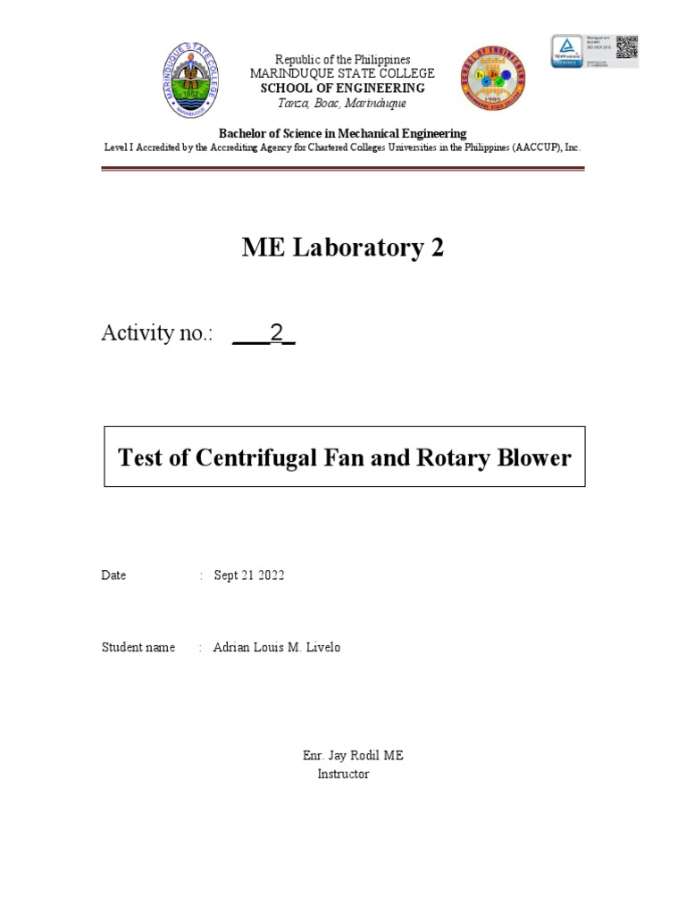 Livelo Adrian - ME Lab 2 - Activity#2 | PDF | Physical Quantities | Mechanical Engineering