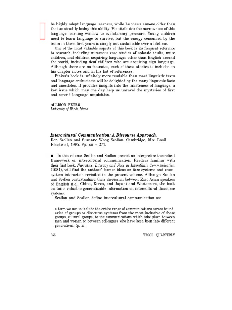 Insights on Language Learning and Communication | PDF | Cross Cultural ...