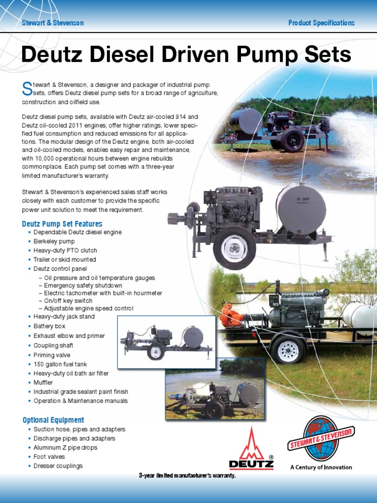 Pump Sets | PDF | Pump | Diesel Engine