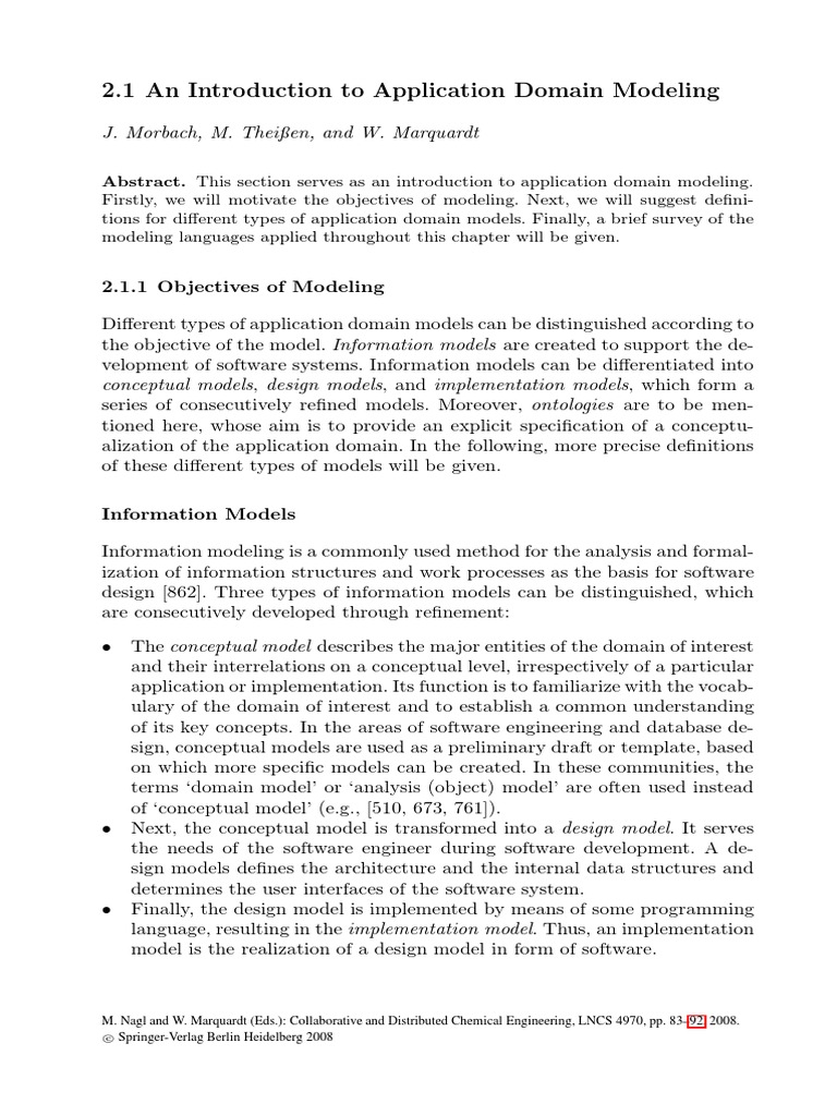 Domain Model Vs Ontology | PDF | Conceptual Model | Ontology ...