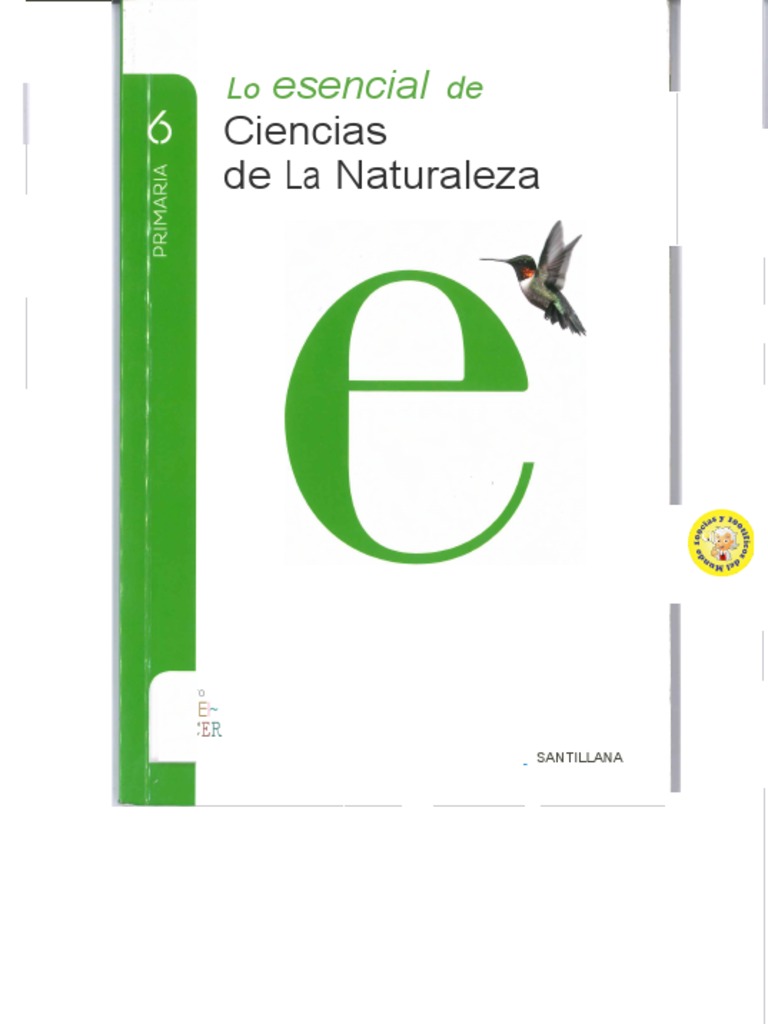 Santillana - Lo Esencial de Ciencia de La Naturaleza Edit | PDF ...