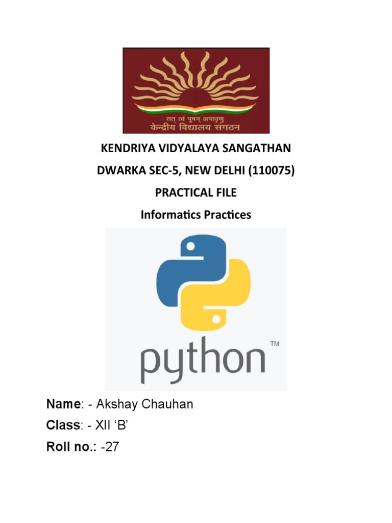 Kendriya Vidyalaya Sangathan | PDF