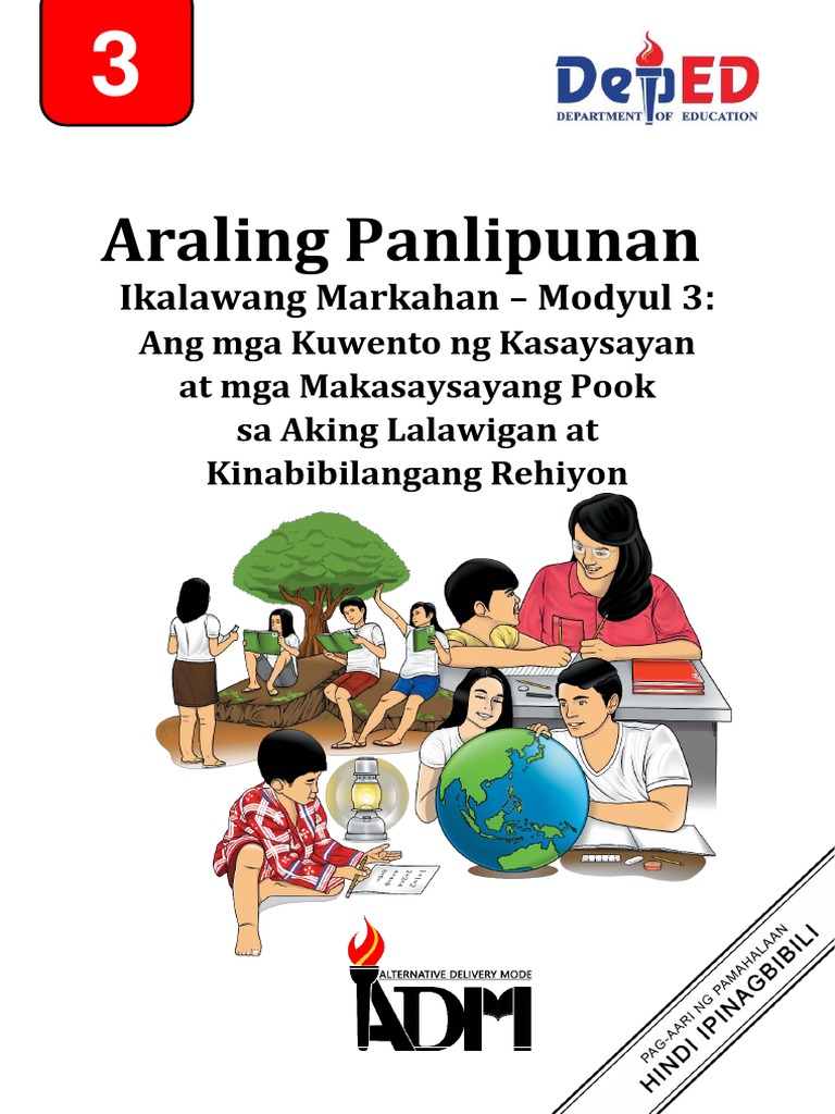 AP3 - Q2 - M3Tagalog - Kwento NG Kasaysayan at Makasaysayang Pook Sa Aking Lalawigan | PDF