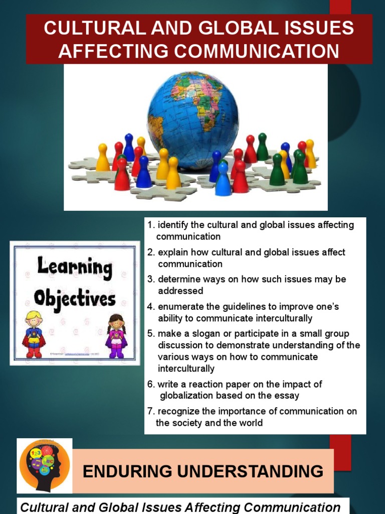 2 Local and Global Issues Affecting Communication | PDF | Prejudices ...