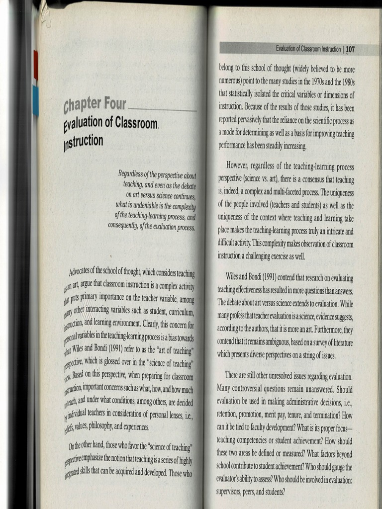 Chapter 4 EVALUATION OF INSTRUCTION Bago | PDF