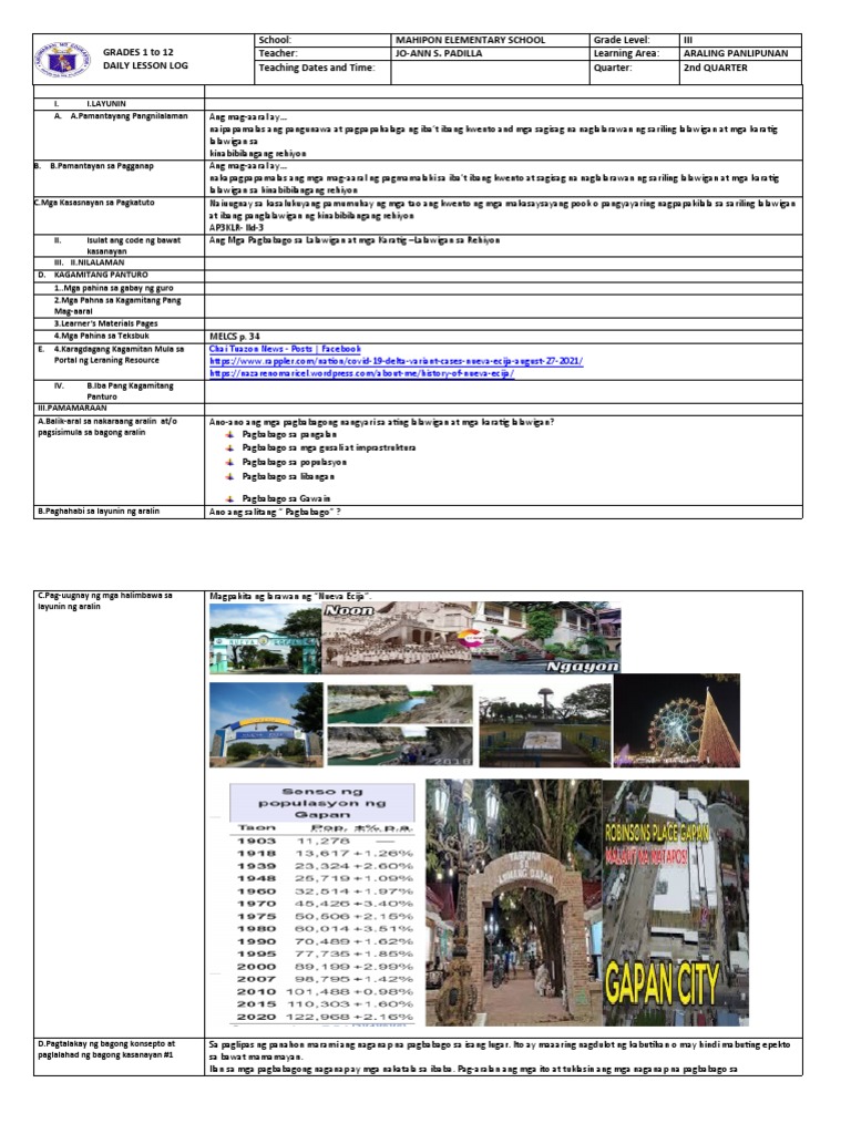 Apan D1 d2 Week 3 Q2 | PDF