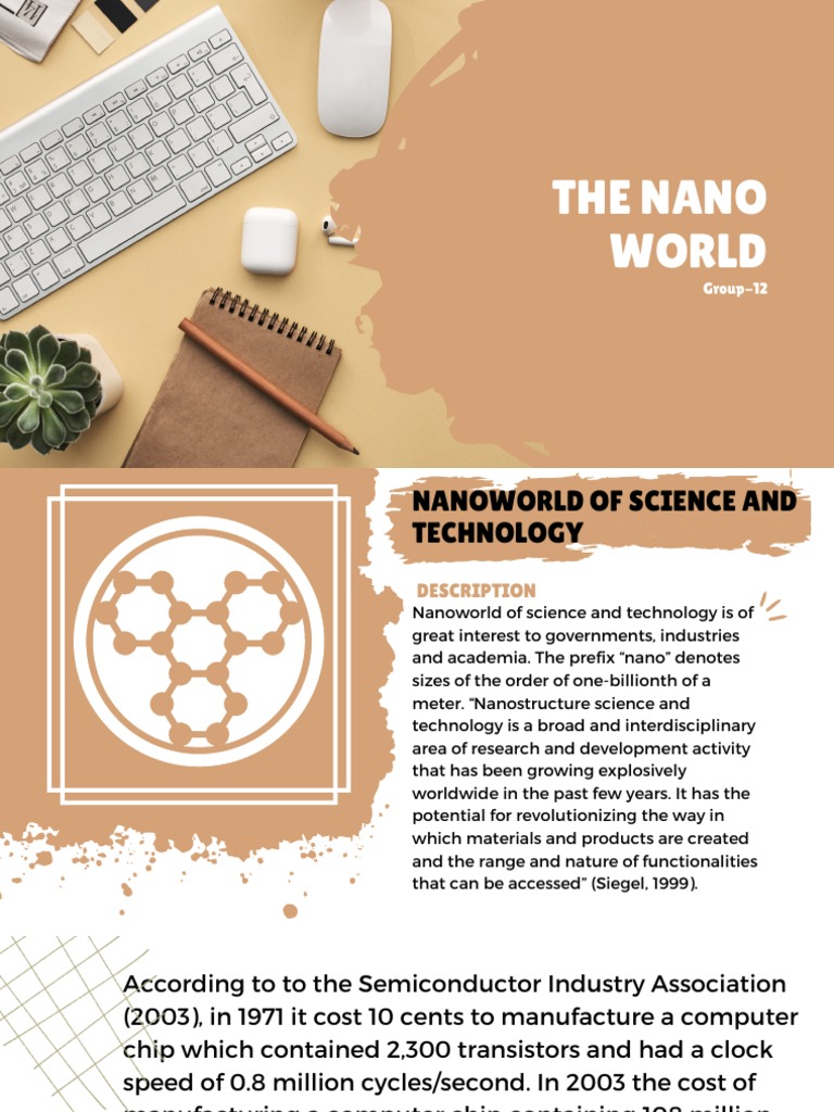 The Nano World | PDF | Nanotechnology | Chemistry