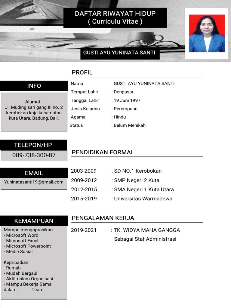 CV Digabungkan | PDF