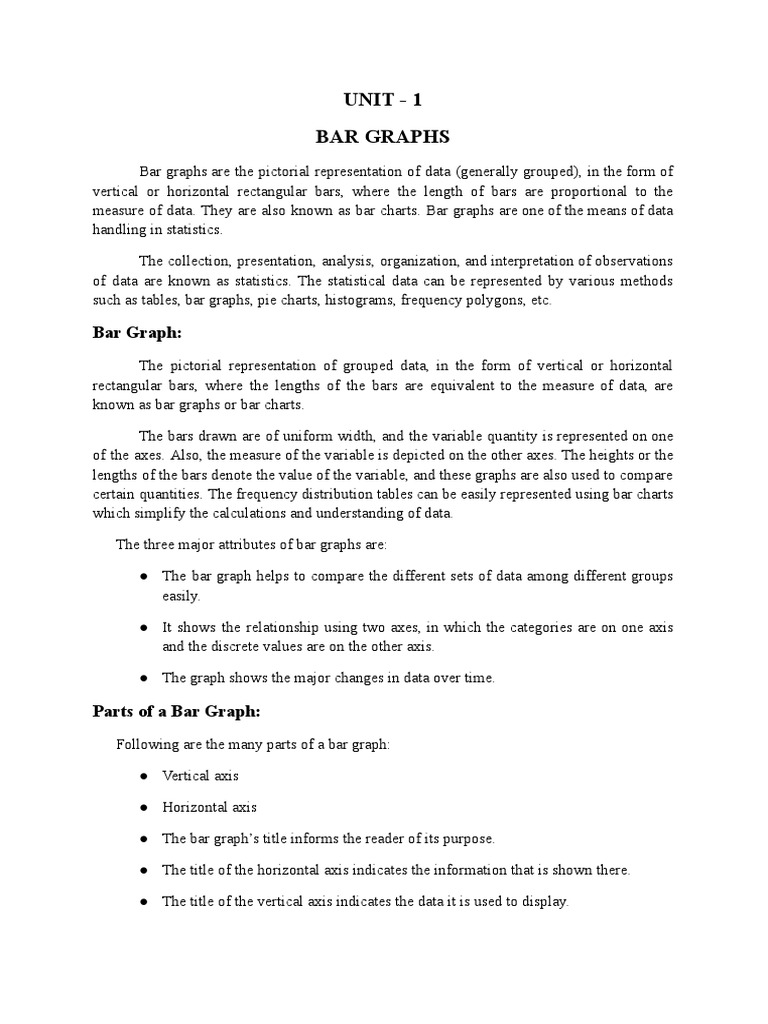 Bar Chart | PDF | Chart | Cartesian Coordinate System