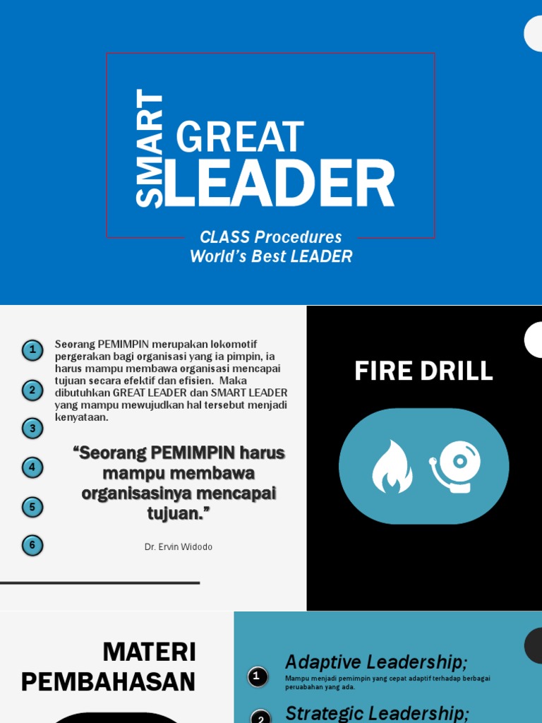 Great Leader Smart Leader Program | PDF