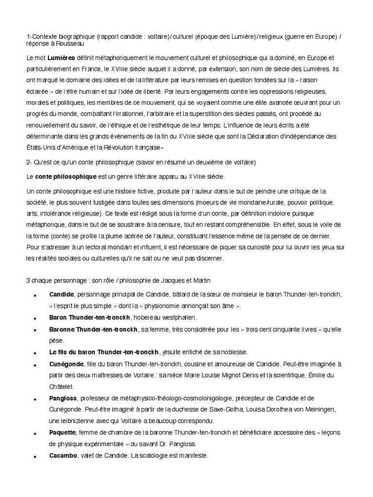 Candide 1 | PDF | Candide