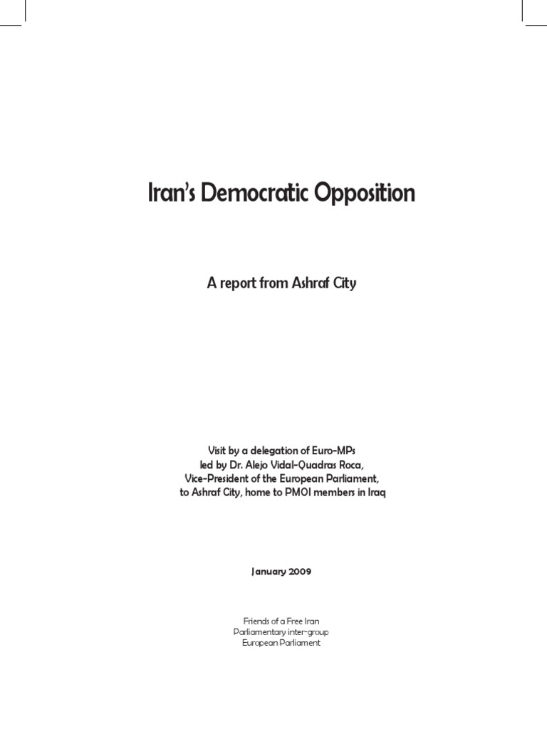 Report Visit To Camp Ashraf | PDF | Iran | Government