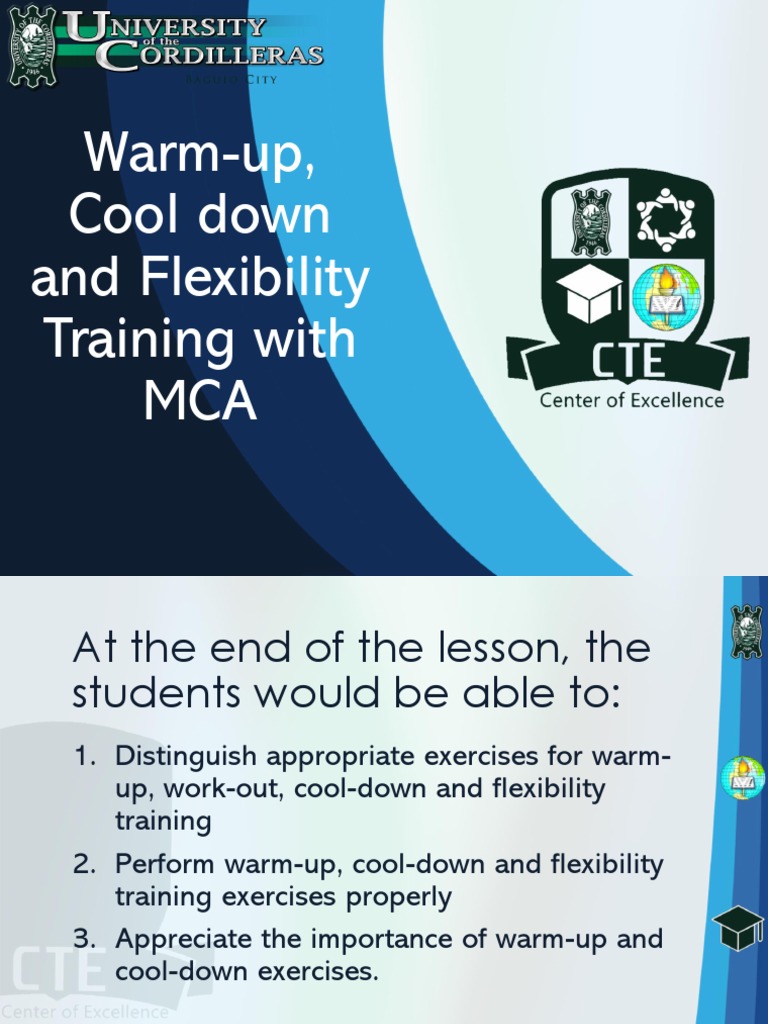 The Benefits of a Comprehensive Warm-Up, Cool-Down, and Flexibility Training Routine | PDF ...