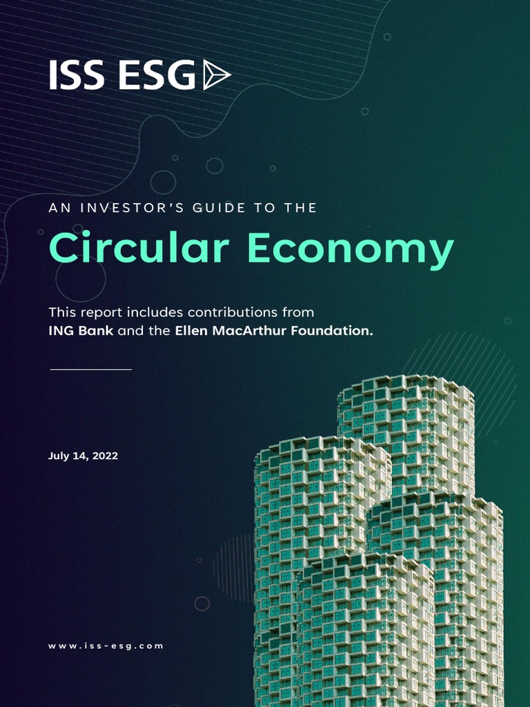 Iss Esg An Investors Guide To The Circular Economy | PDF | Cost Of ...