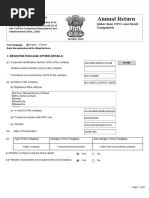 Form 24 (Return of Allotment of Shares) | PDF | Government | Justice