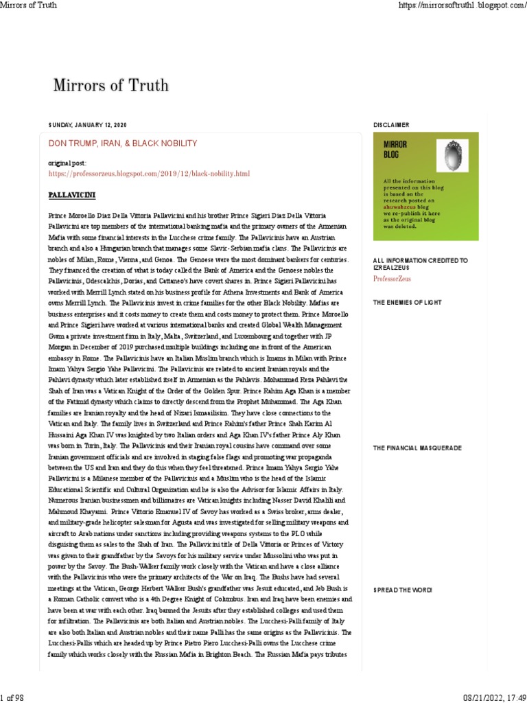 Mirrors of Truth | PDF