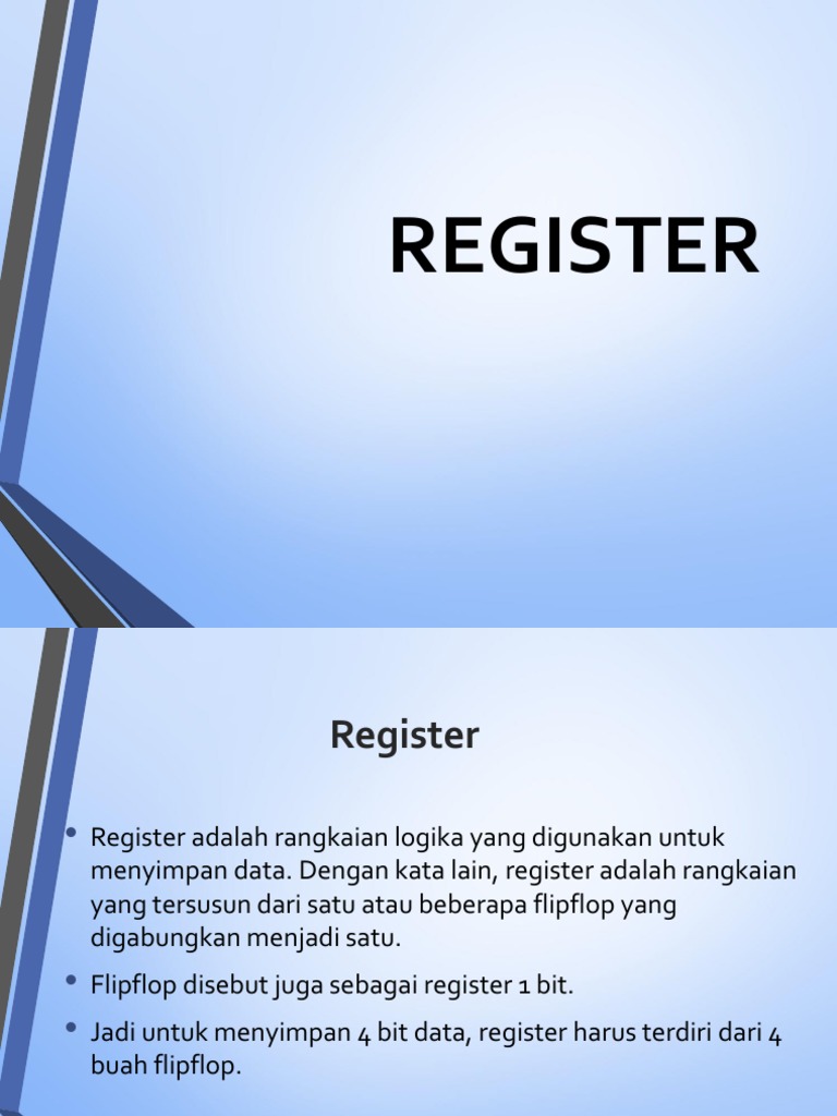 4 Register | PDF