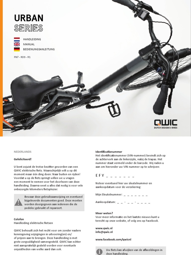 Manual 2019 URBAN Series Rev04 | PDF