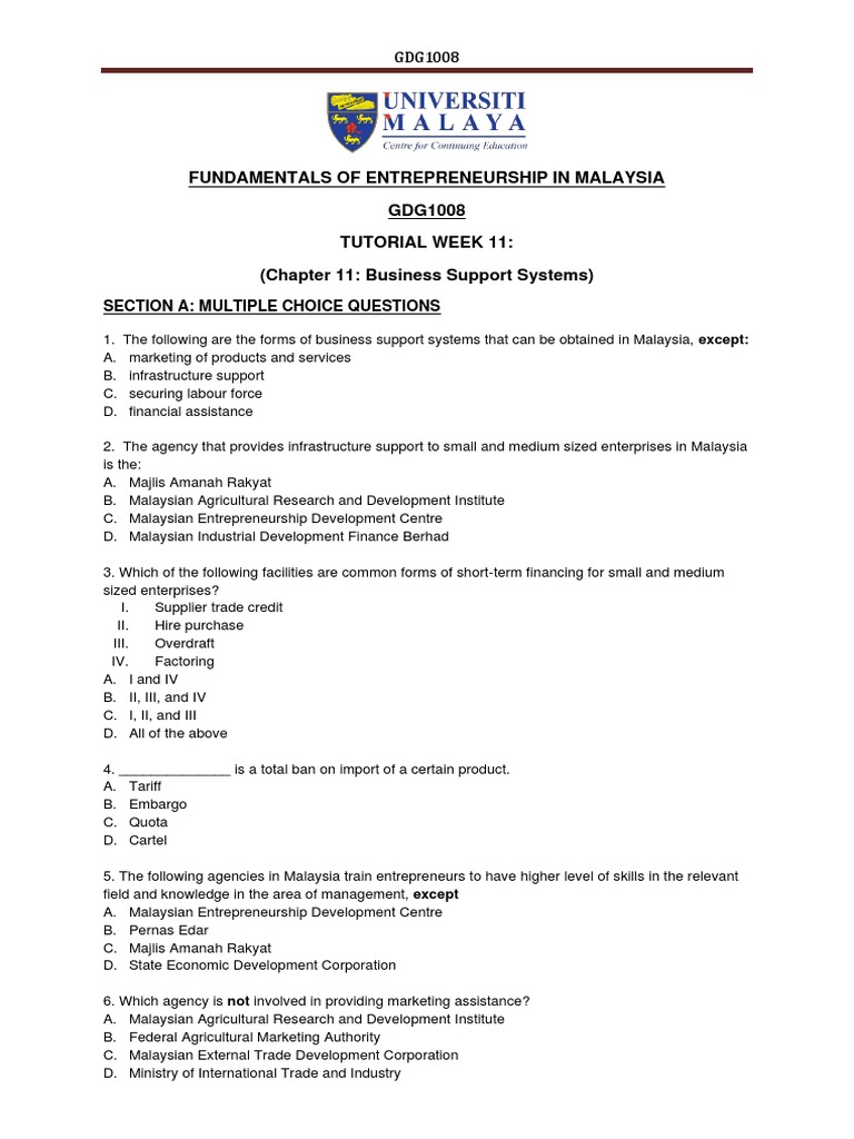 Tutorial Week 11 | PDF | Exports | Taxes