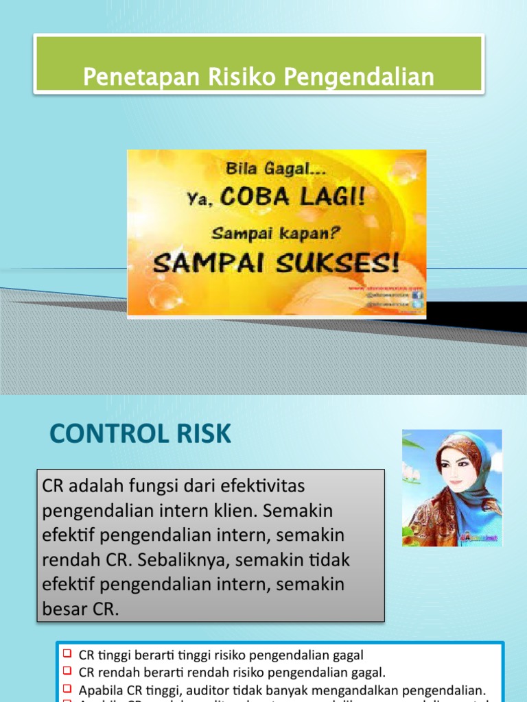 Penetapan Risiko Pengendalian dalam Audit | PDF | Pengelolaan Keuangan & Uang