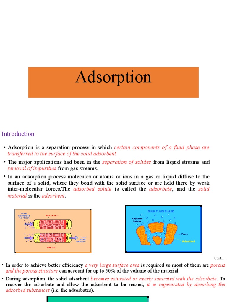 Adsorption | PDF | Adsorption | Physical Chemistry
