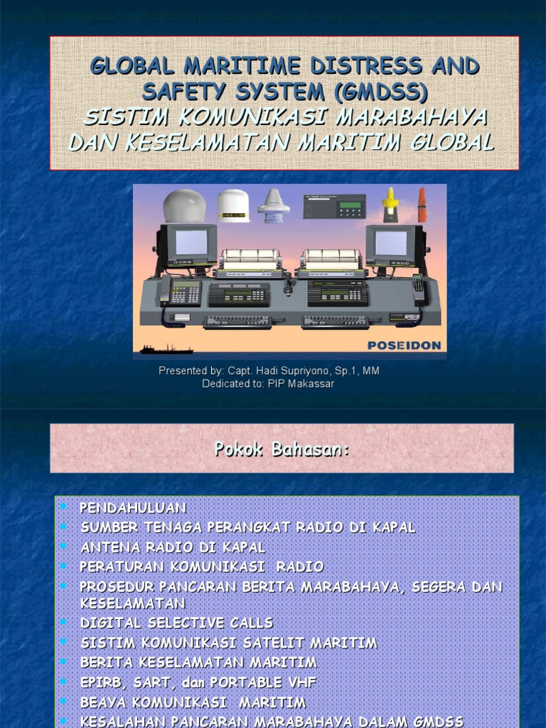 Sistem GMDSS dan Keselamatan Maritim | PDF