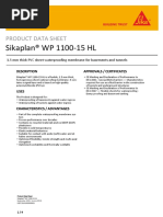 Sikashield w159 Ed15mm | PDF | Adhesive | Polyethylene