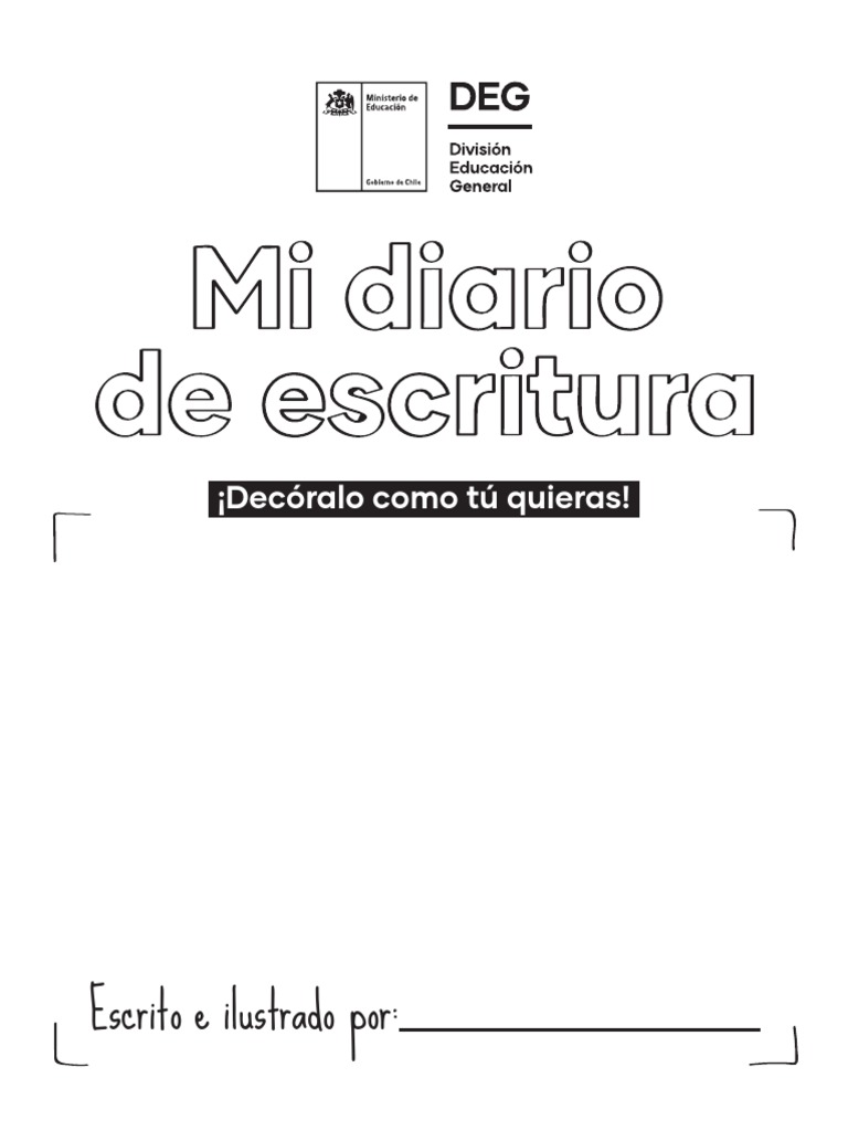 Cuadernillo Escritura 3ro Básico | PDF