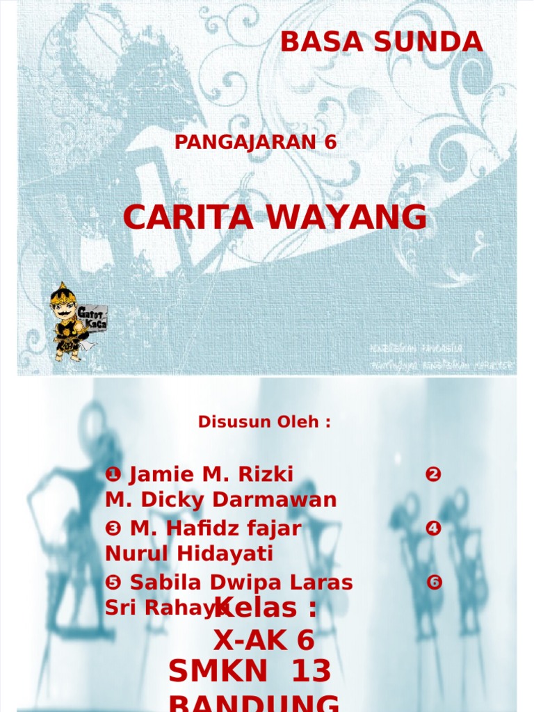 Pdfslide - Tips PPT Bahasa Sunda Wayang | PDF