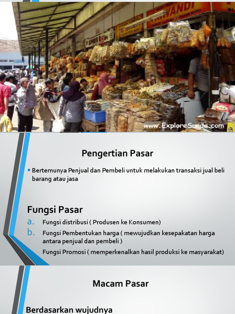 5 PPT Pasar | PDF