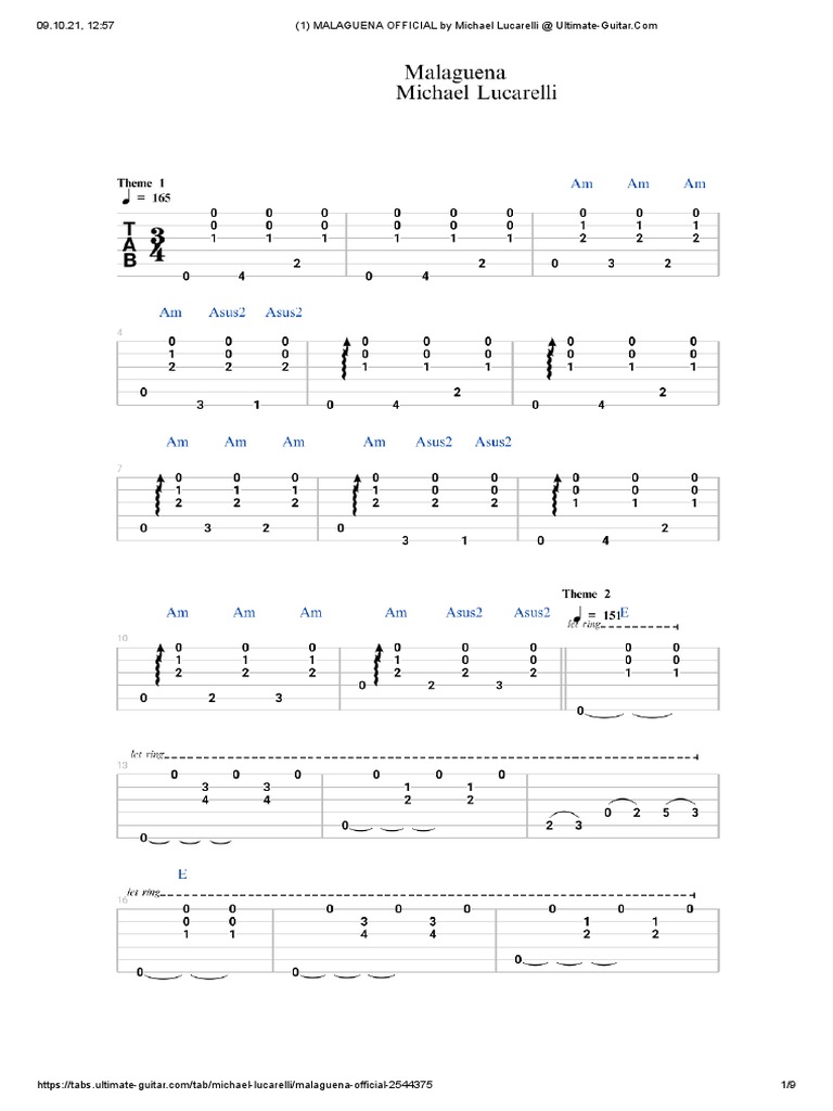 MALAGUENA OFFICIAL by Michael Lucarelli | PDF