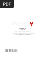 Scream 3 - Early Draft | PDF | Leisure
