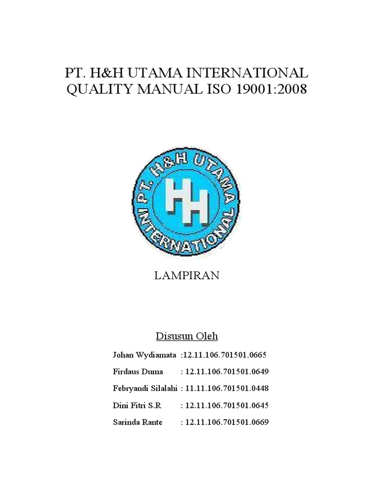 Daftar Isi Lampiran | PDF