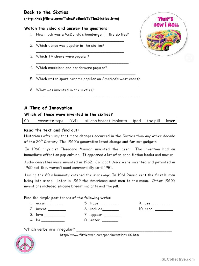 Relive the 1960s with this quiz on popular culture | PDF | The Beatles ...