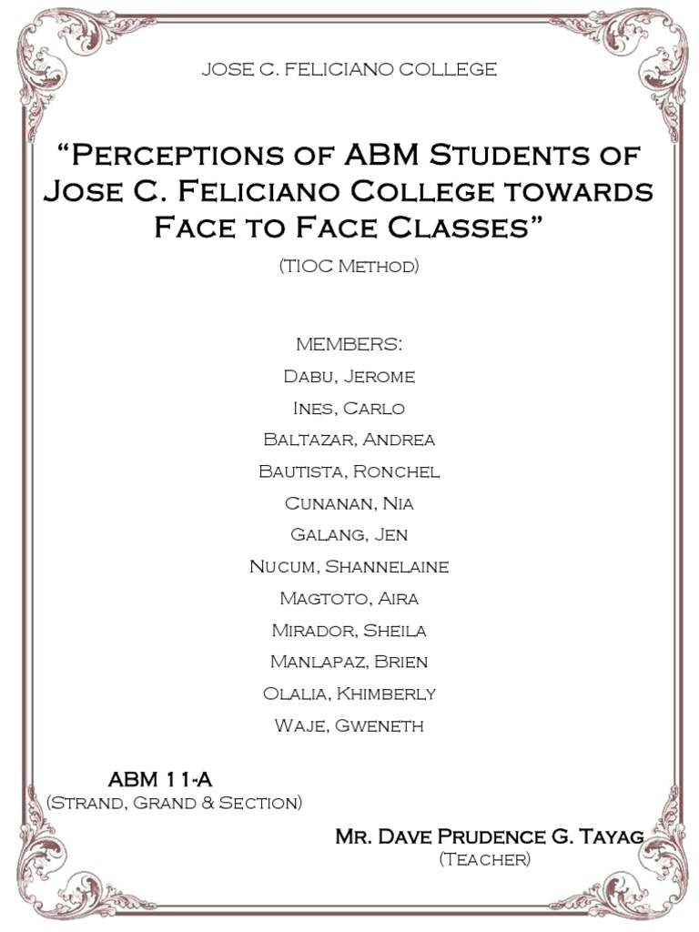 Tioc Method RDL | PDF | Learning | Cognitive Science