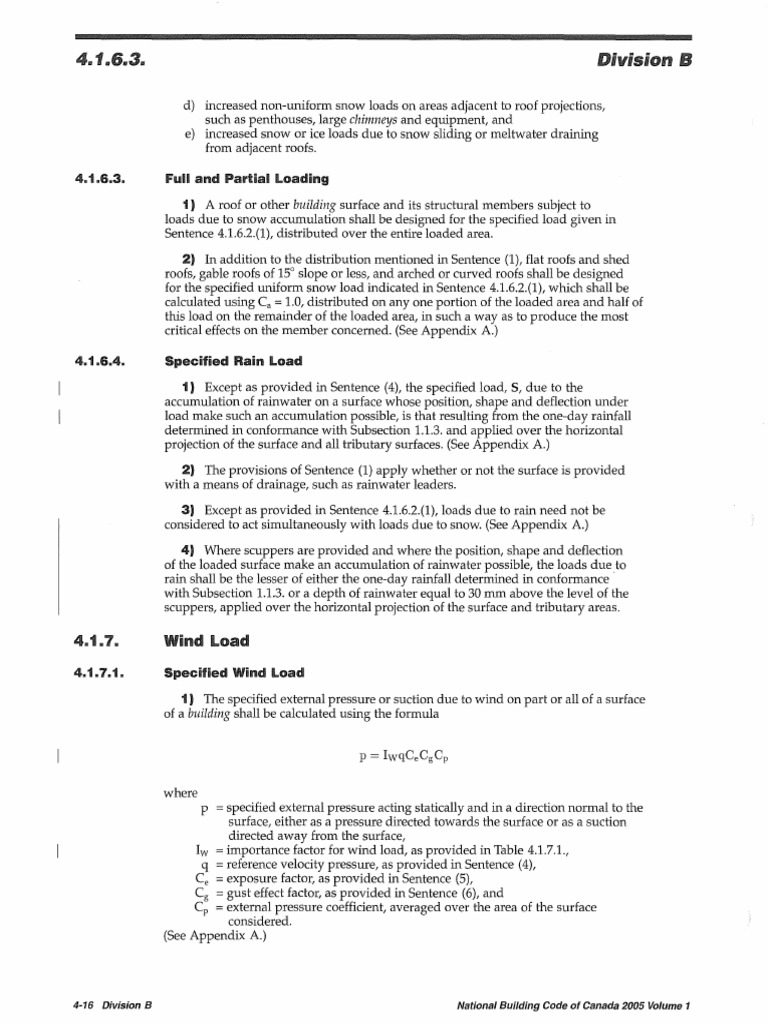 Wind NBCC | PDF | Wound | Pressure
