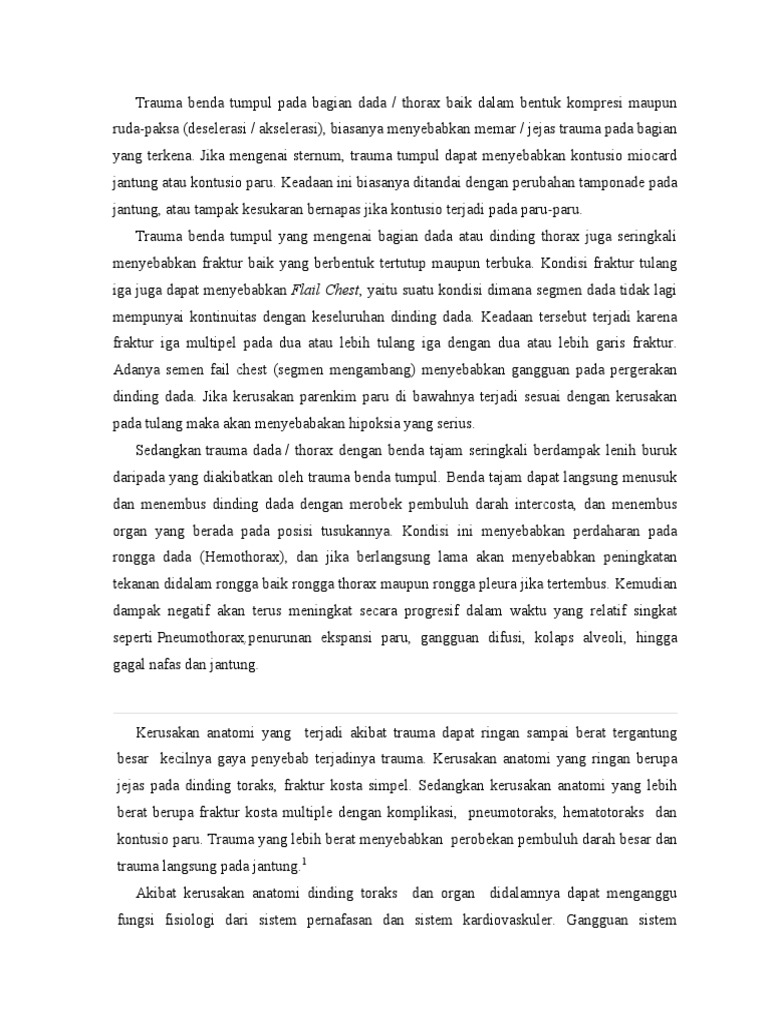 Patof Trauma Dada | PDF