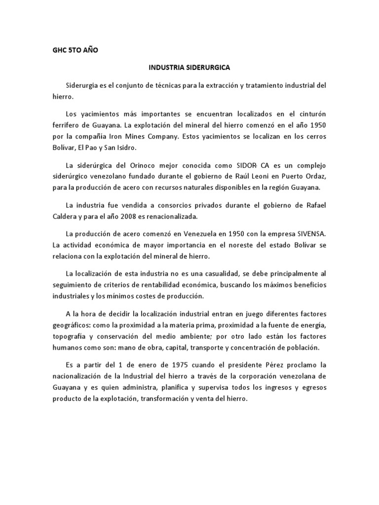 GHC 5to Año Obj 2 Rev | PDF