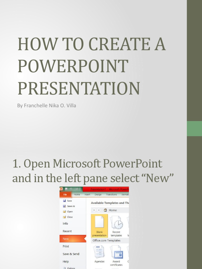 A Step-by-Step Guide to Creating Effective PowerPoint Presentations ...
