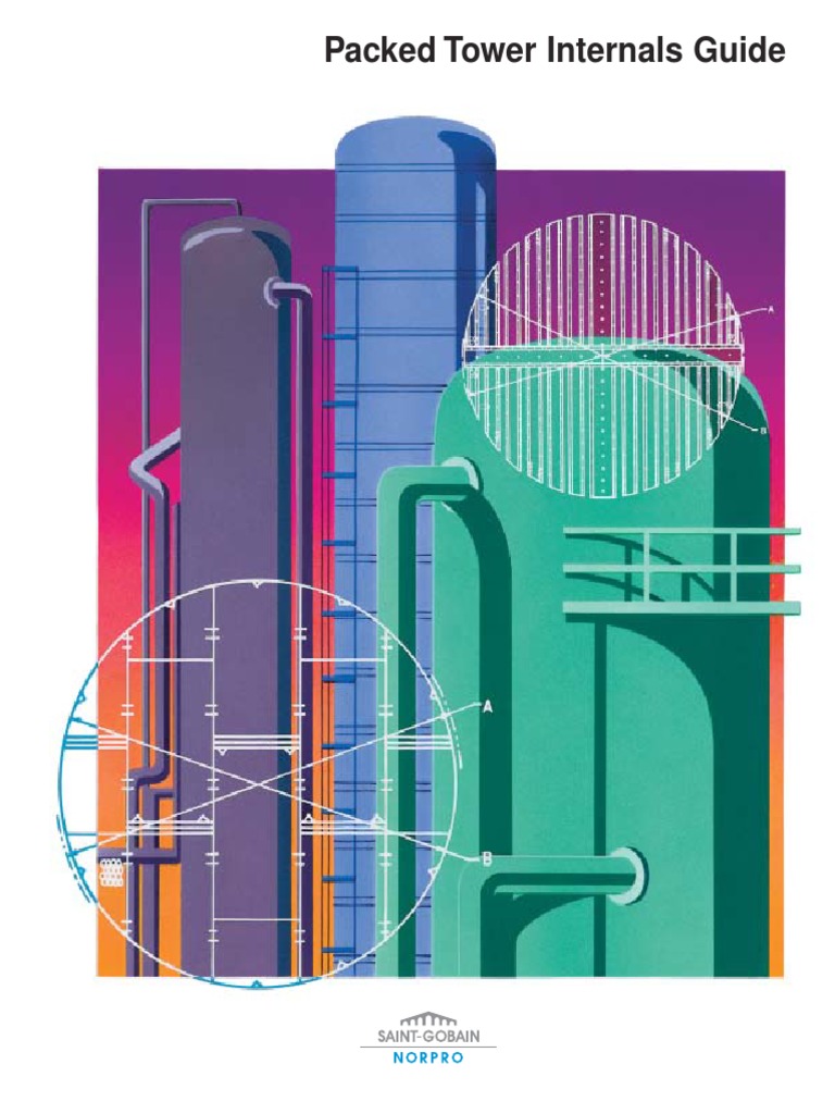 Packed Tower Internals Guide | PDF | Distillation | Liquids
