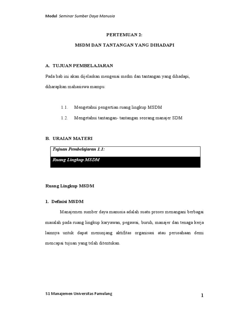 Pertemuan Ke 2 | PDF