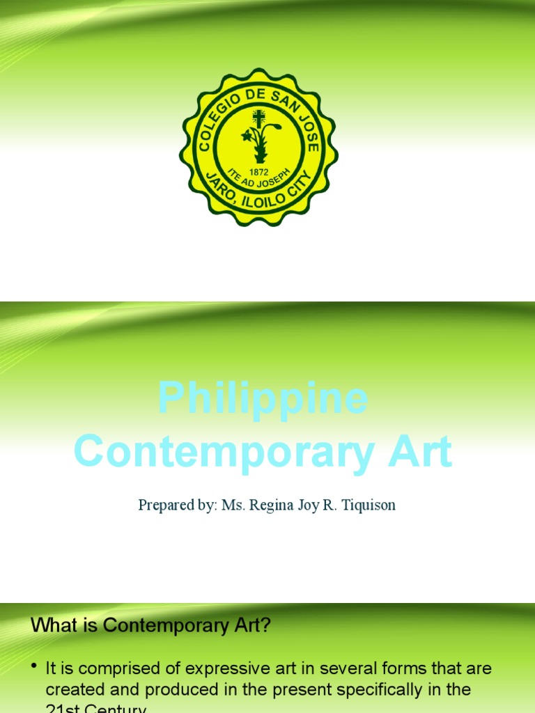 CA 6 Contemp Art | PDF | Sculpture | Paintings