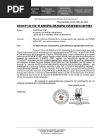 Modelo Oficio Remite Informe Criminalistico | PDF