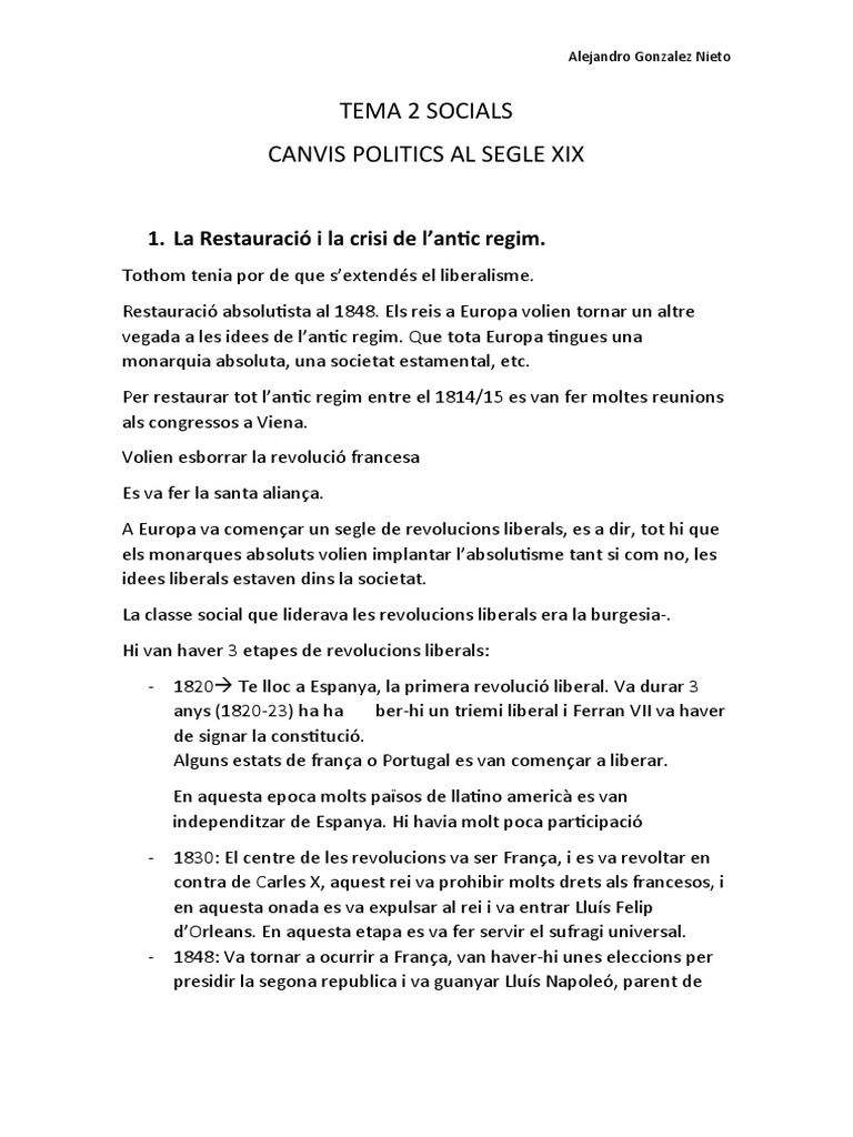 4T Eso Tema 2 Socials | PDF