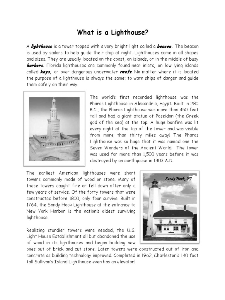 Lighthouse | PDF | Lighthouse