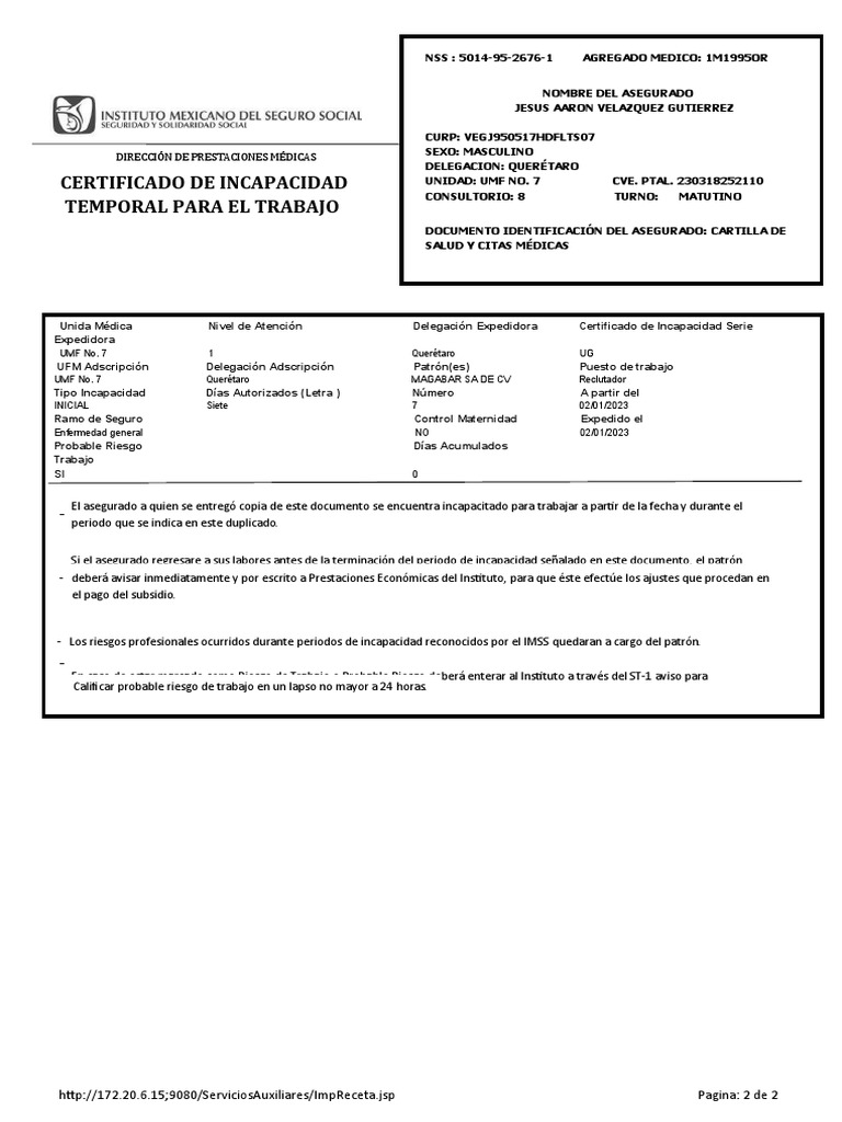 Incapacidad para Editar | PDF | Ciencias de la Salud