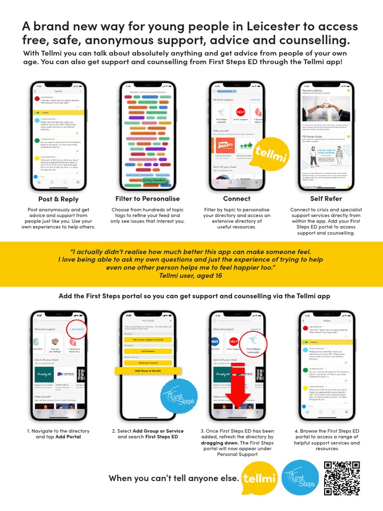 Tellmi FirstStepsED Explainer Sheet | PDF | Career & Growth