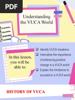 English: Understanding The VUCA World | PDF