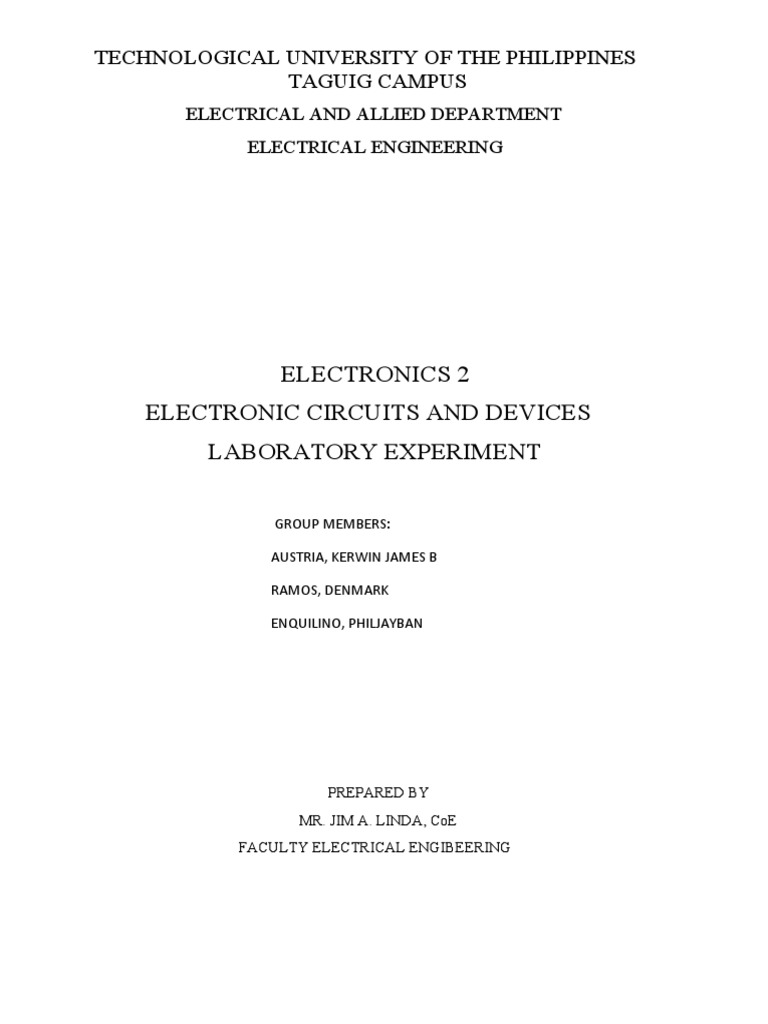 EEC Activity | PDF | Bipolar Junction Transistor | Transistor