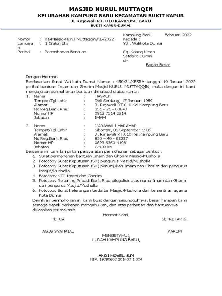 Proposal Imam Ghorim | PDF